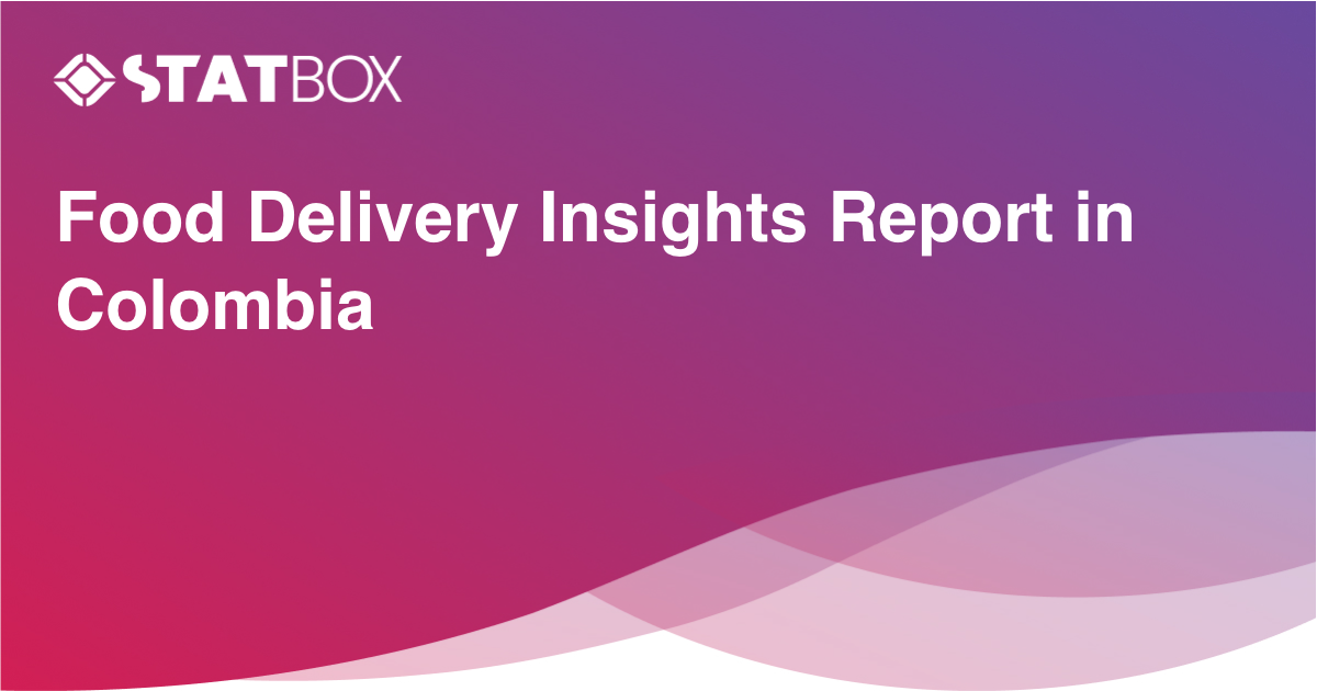Food Delivery in Colombia | Insights Report Hub | TGM StatBox
