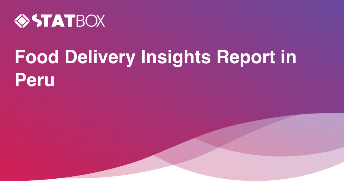 Food Delivery in Peru | Insights Report Hub | TGM StatBox