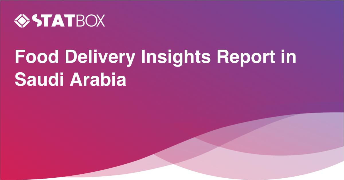 Food Delivery in Saudi Arabia | Insights Report Hub | TGM StatBox