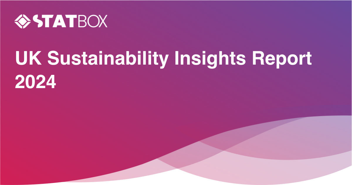 Sustainability Report in UK | Insights Report Hub | TGM StatBox